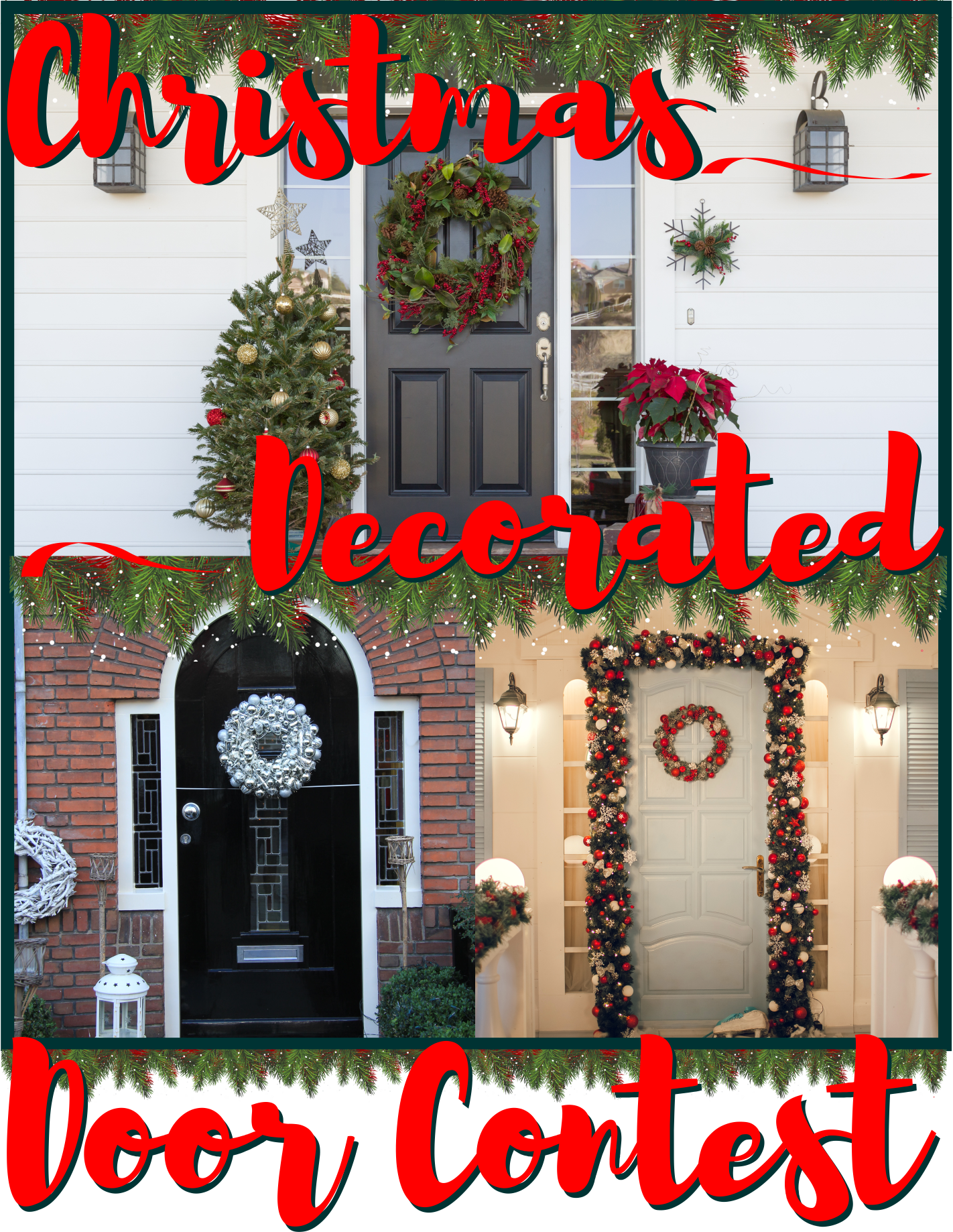 Christmas Decorated Door Contest - Louth Town Council